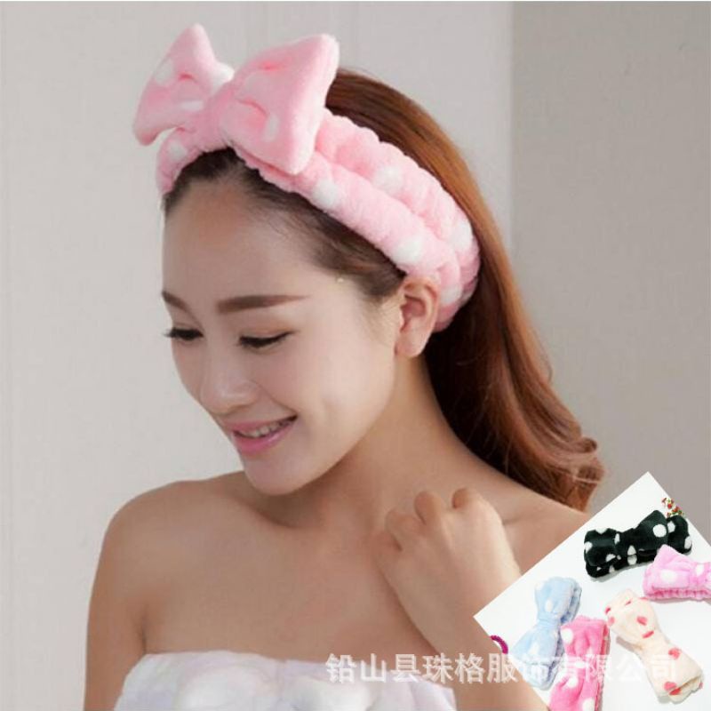 Jual TREEA STORE Bandana Model Pita / Bando Makeup Facial / Head Band ...