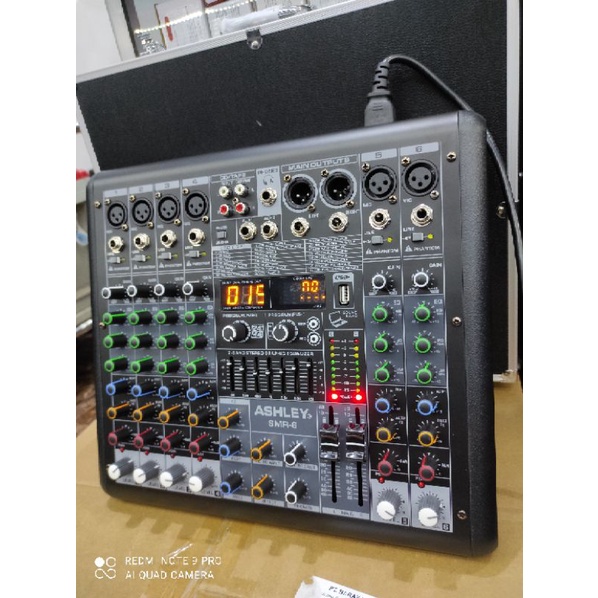 Jual MIXER ASHLEY SMR 6 BLUETOOTH | Shopee Indonesia
