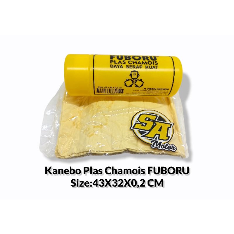Jual KANEBO LAP SERAT SINTETIS MERK FUBORU DAYA SERAP KUAT PLAS CHAMOIS ...