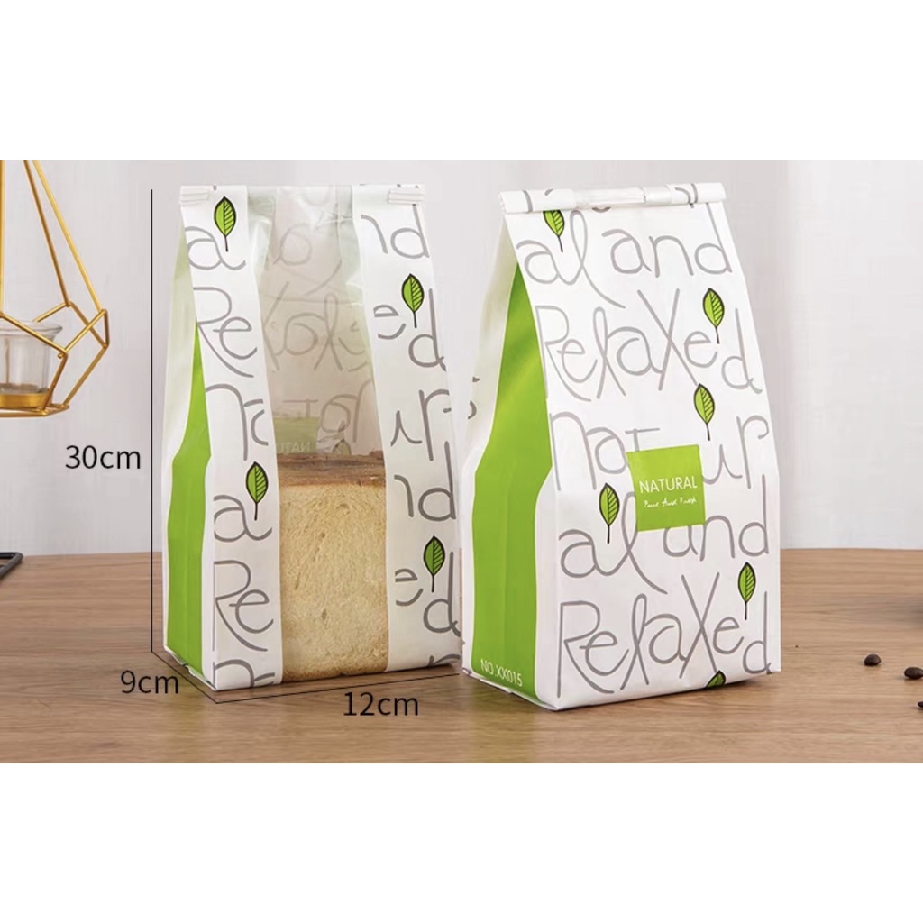 Jual BBT sudah tersedia twist Kantong kertas roti tawar french bread ...