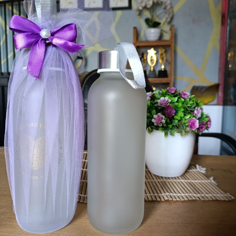 Jual SOUVENIR PERNIKAHAN BOTOL KACA DOFF | Shopee Indonesia