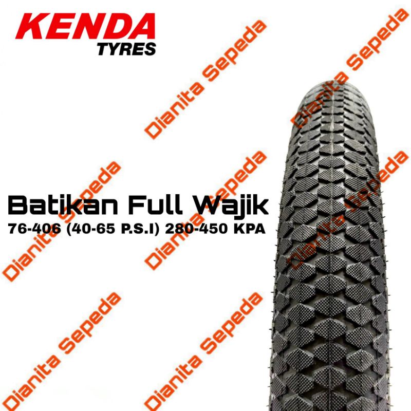 Jual Ban Luar Sepeda BMX FAT 20 x 3.0 Kenda Wajik Selis Sepeda Listrik | Shopee Indonesia