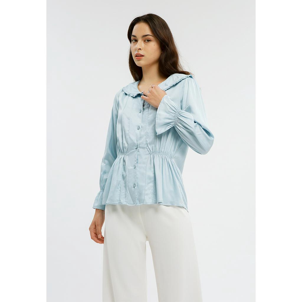 Jual Minimal Brunell Pearl Blue | Shopee Indonesia