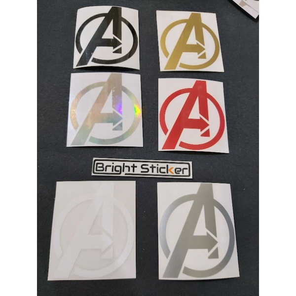 Jual STICKER LOGO AVENGERS CUTTING | Shopee Indonesia