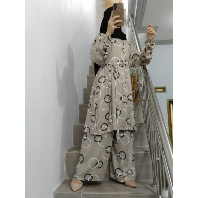 Jual Nadine Tunik set | Shopee Indonesia