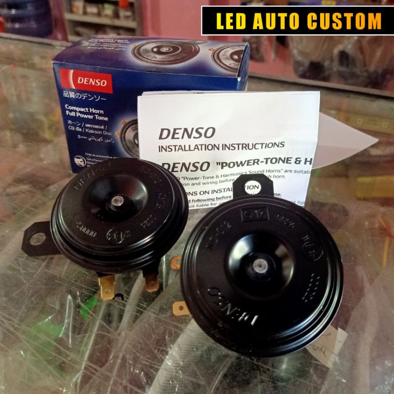 Jual KLAKSON DISC DENSO 12V COMPACT HORN FULL POWER TONE JK272000-6920 ...