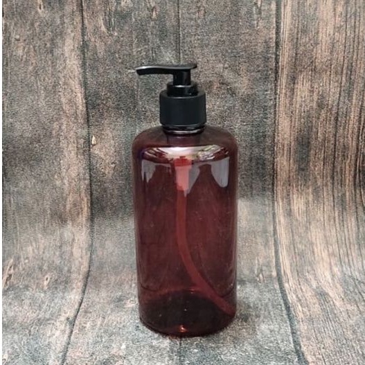 Jual botol amber 500ml / 500 ml - PUMP | Shopee Indonesia