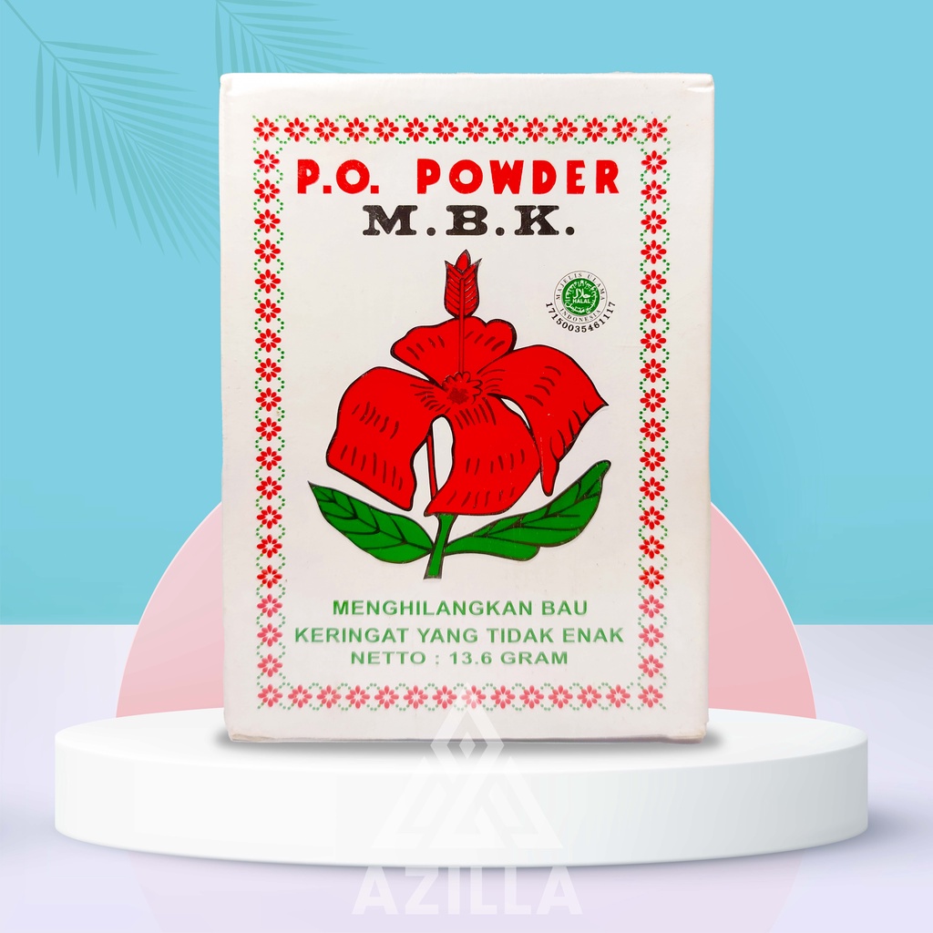 Jual Bedak MBK Putih PO Powder 1 Box Isi 12 Sachet 13.6g | Shopee Indonesia
