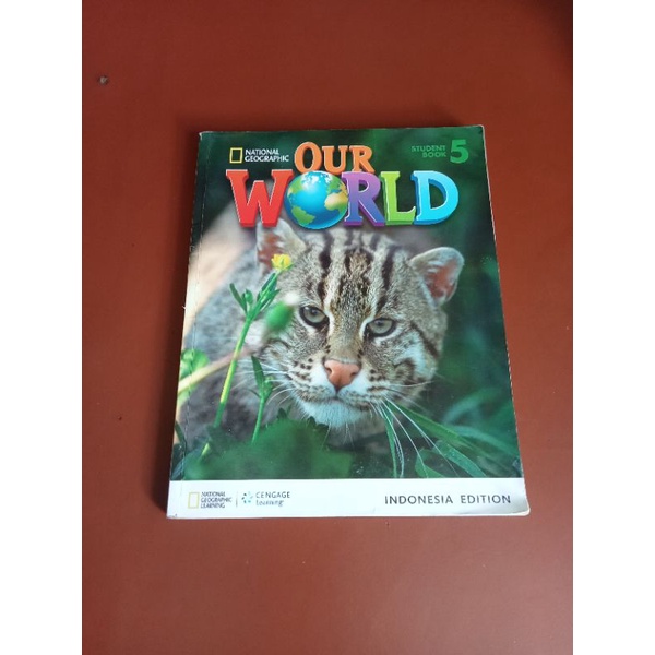 Jual our world. student book 5. national geographic | Shopee Indonesia