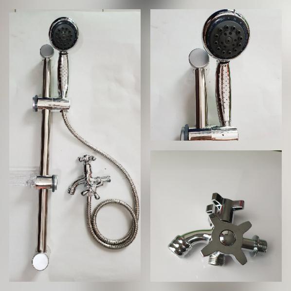 Jual PAKET SHOWER TIANG KAMAR MANDI KRAN CABANG - PAKET SHOWER TIANG SET | Shopee Indonesia