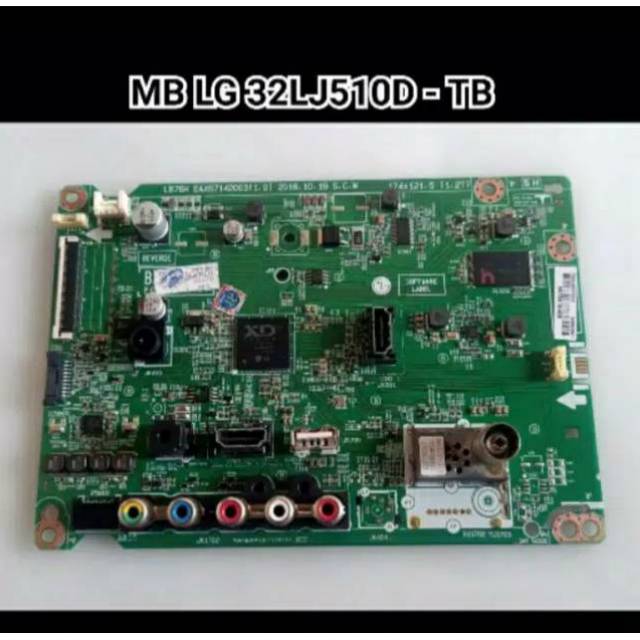 Jual MB 32LJ510 MAINBOARD LG 32LJ510D MOTHERBOARD TV LG 32LJ510D ...