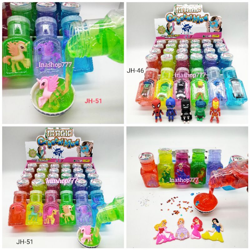 Jual " NEW" SLIME JELLY "BOTOL KARAKTER" 168Gr | Shopee Indonesia