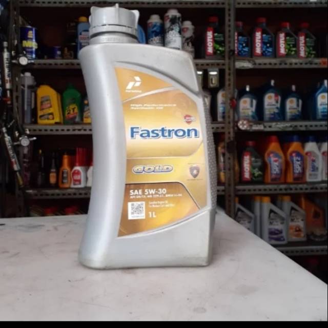 Jual oli pertamina fastron gold sae 5w 30 1000ml | Shopee Indonesia