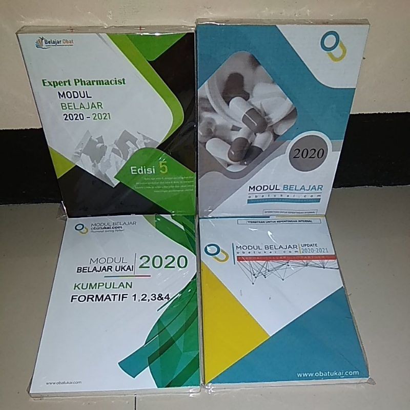 Jual paket 4 modul ukai,modul expert,modul formatif,modul belajar ...