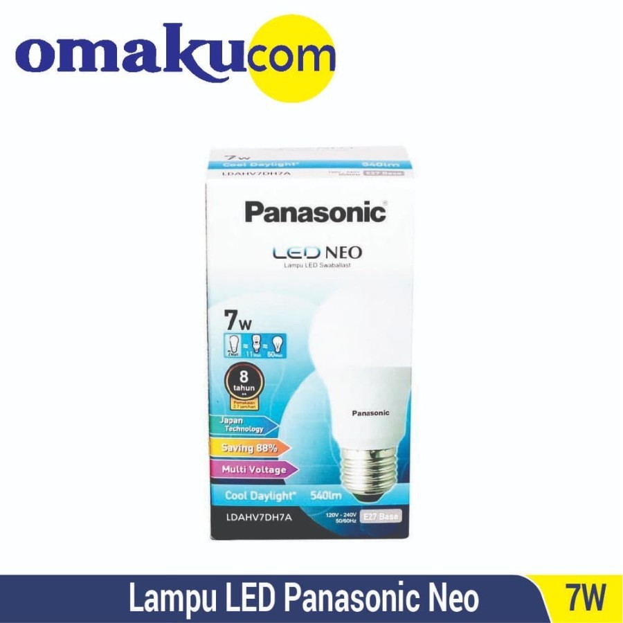 Jual Lampu Bohlam LED Panasonic Neo 7W | Shopee Indonesia