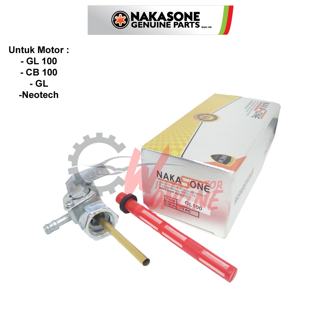 Jual Kran Keran Bensin CB100 GL100 Win NAKASONE | Shopee Indonesia