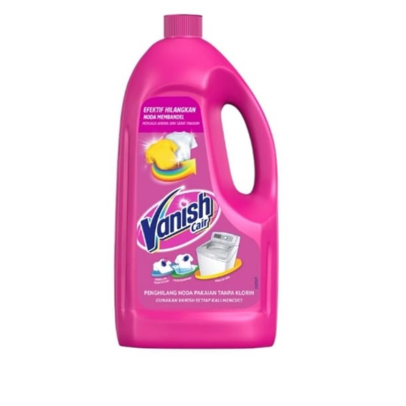 Jual vanish botol cair pink & white 1lt & 500ml | Shopee Indonesia