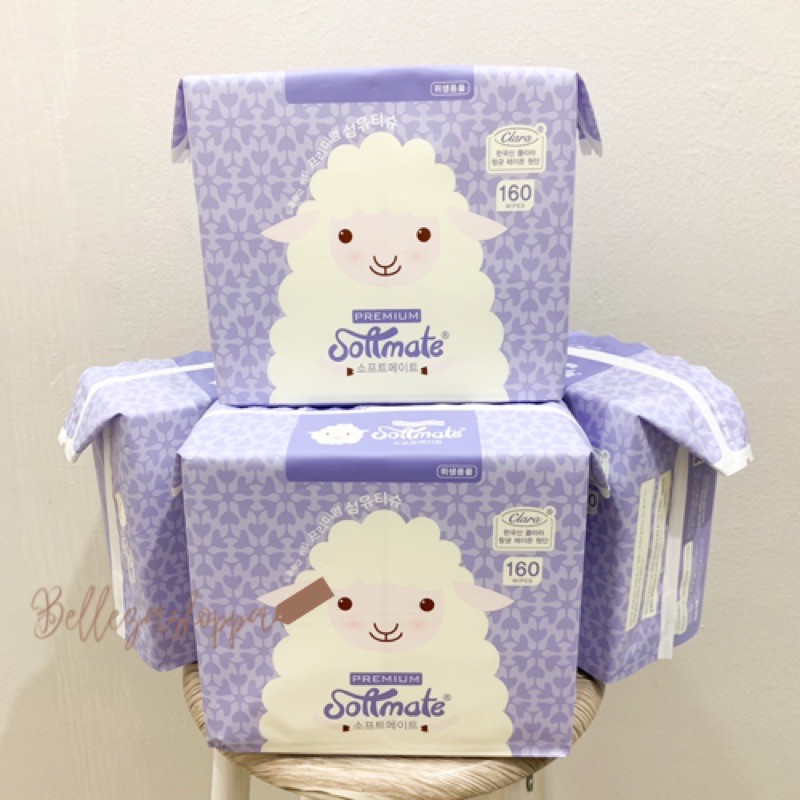 Jual SOFTMATE TISSUE PORTABLE BASIC PREMIUM BABY TISU BASAH KOREA ...