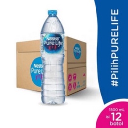 Jual NESTLE PURE LIFE 330ml , 600ml , 1500ml | Shopee Indonesia