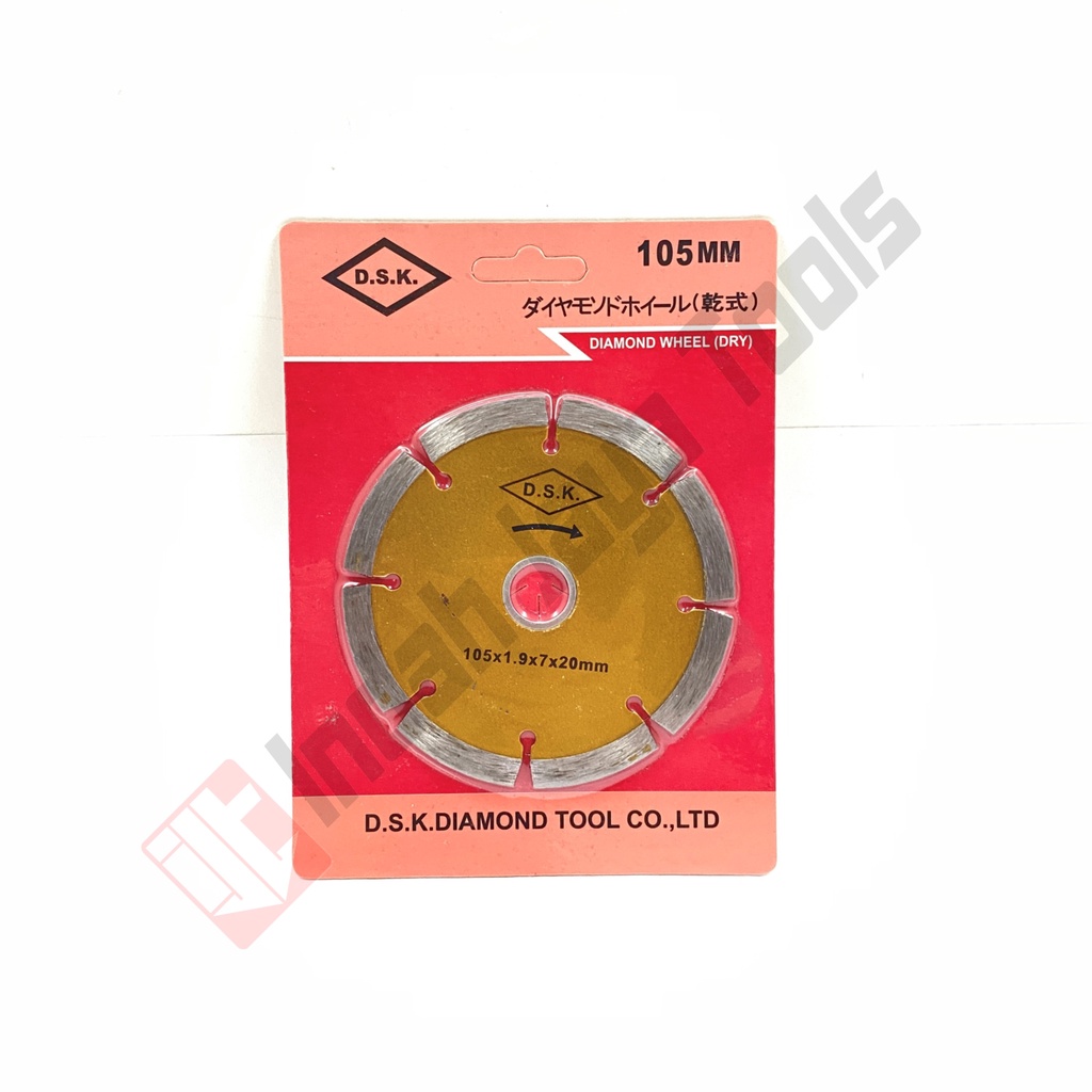 Jual DSK Diamond Wheel DRY KERING - Mata Pisau Potong Keramik | Shopee ...