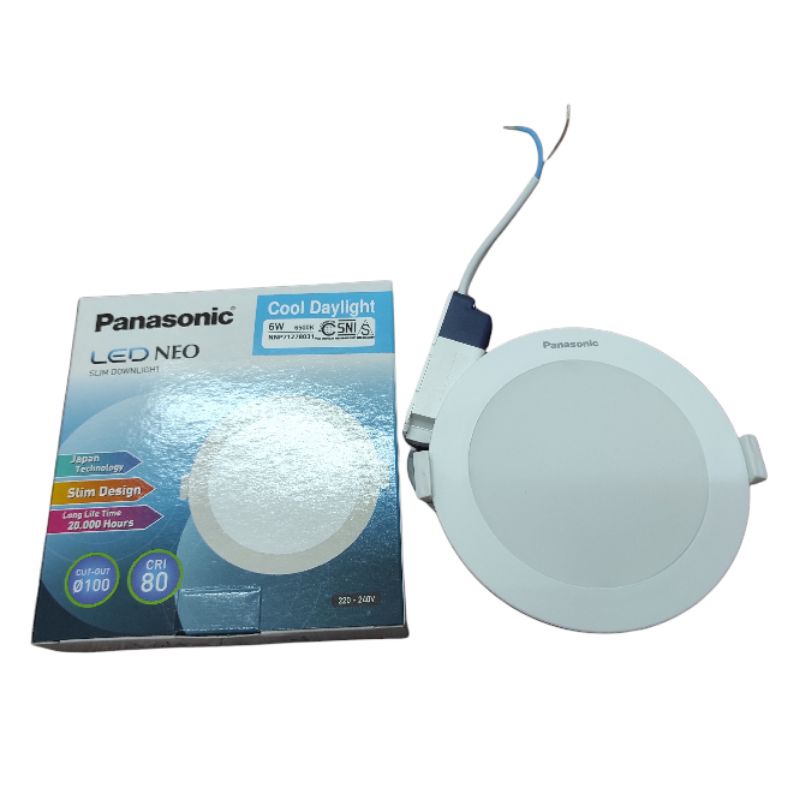 Jual DOWNLIGHT SLIM LED NEO BULAT IB 6W NNP71278031 PANASONIC | Shopee ...