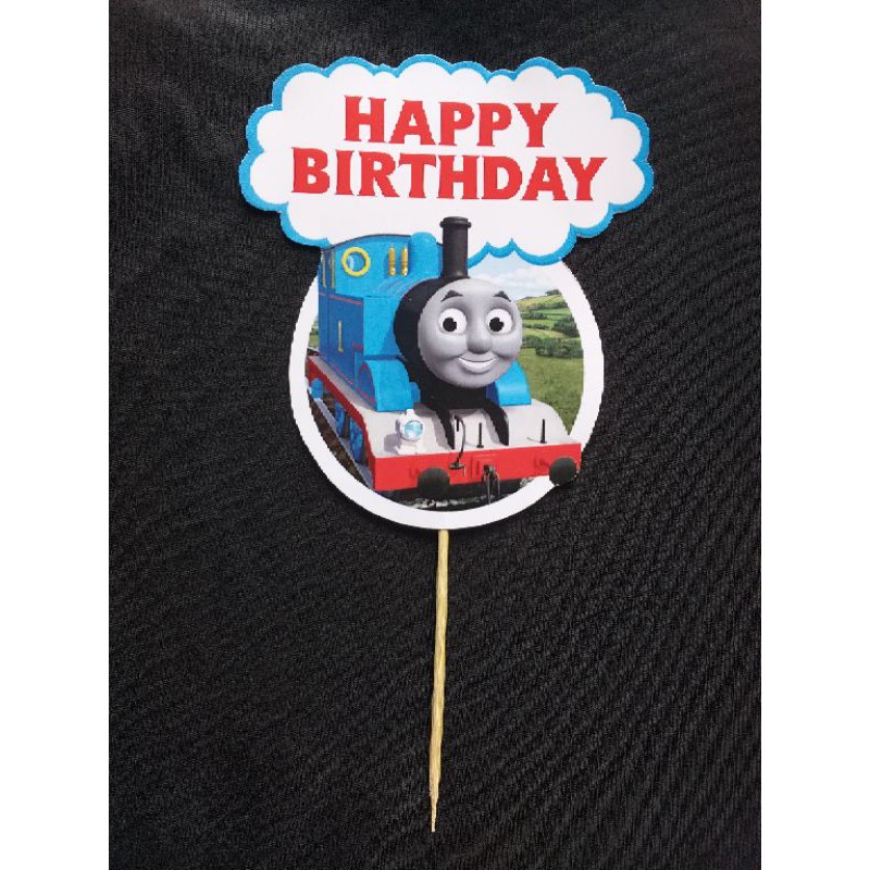 Jual TOPPER CAKE ULANG TAHUN / HIASAN KUE THOMAS AND FRIENDS | Shopee ...