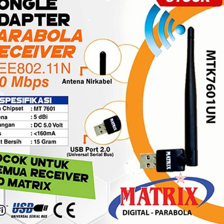 Jual USB WIFI DONGLE ADAPTER MATRIX | Shopee Indonesia