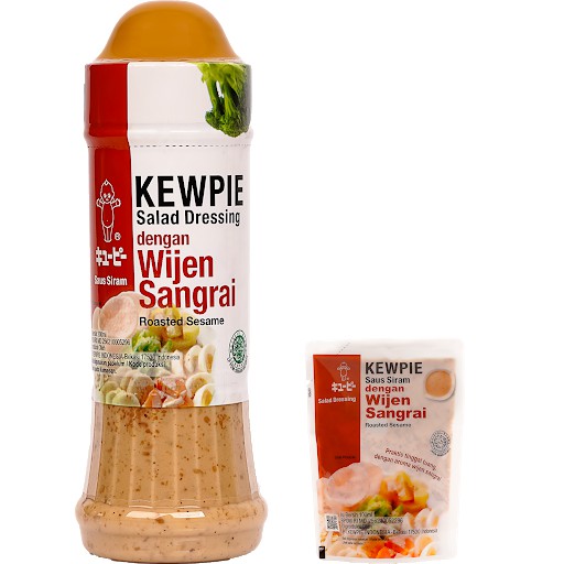 Jual 200 ml KEWPIE WIJEN SANGRAI Kewpie Salad Dressing Roasted Sesame Saus / Caesar Salad ...