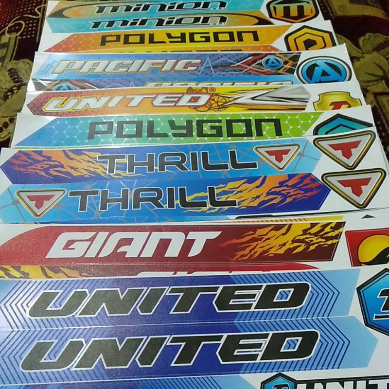 Jual STIKER DECAL /PRINT CUT SEPEDA Termurah | Shopee Indonesia