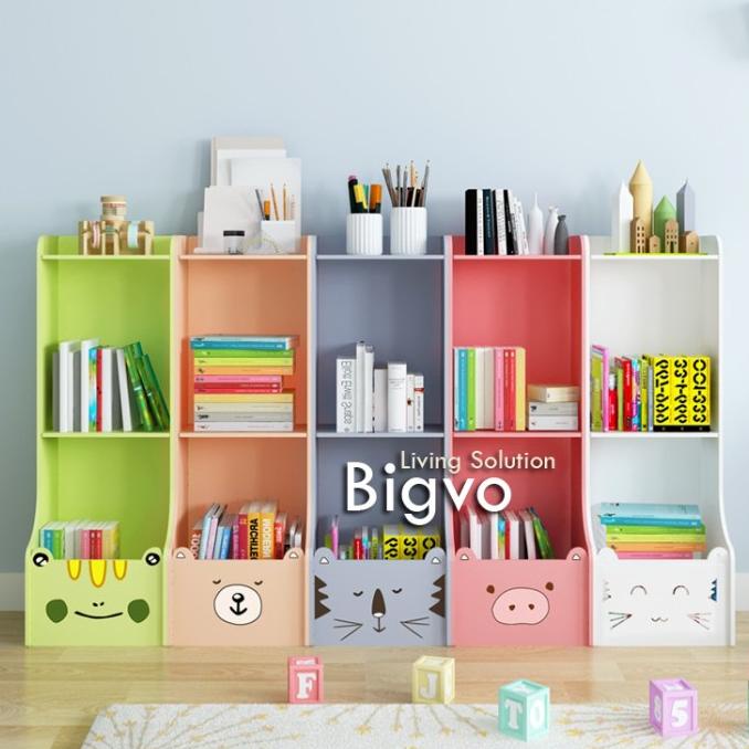 Jual Rak Buku Anak Minimalis Portable Box Tempat Barang / Tempat Buku ...