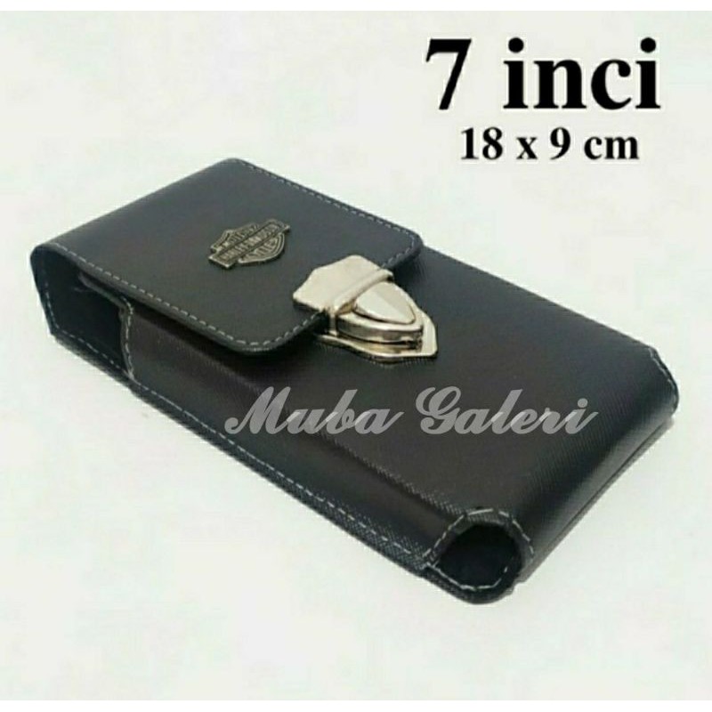 Jual DOMPET HP PRIA SINTESIS UKURAN 7 INCI | Shopee Indonesia