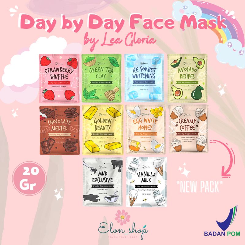 Jual BPOM MASKER LEA GLORIA 20 GR | Shopee Indonesia