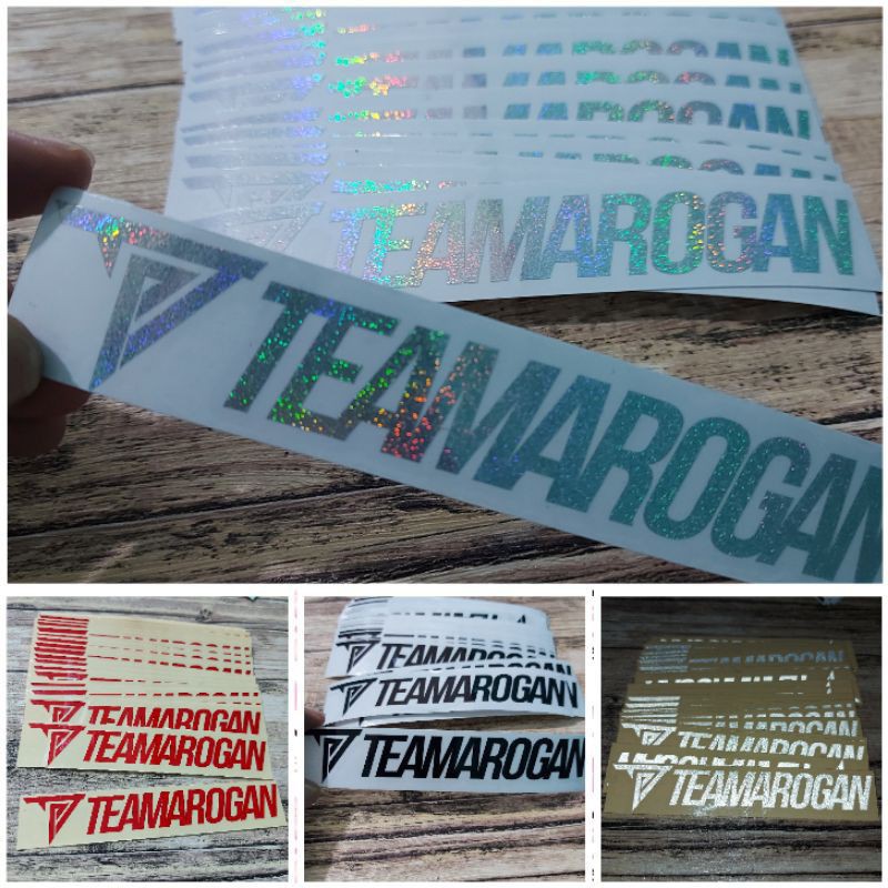 Jual STICKER TEAM AROGAN CUTTING STICKER CUTTING MOTOR CUTTING STICKER ...