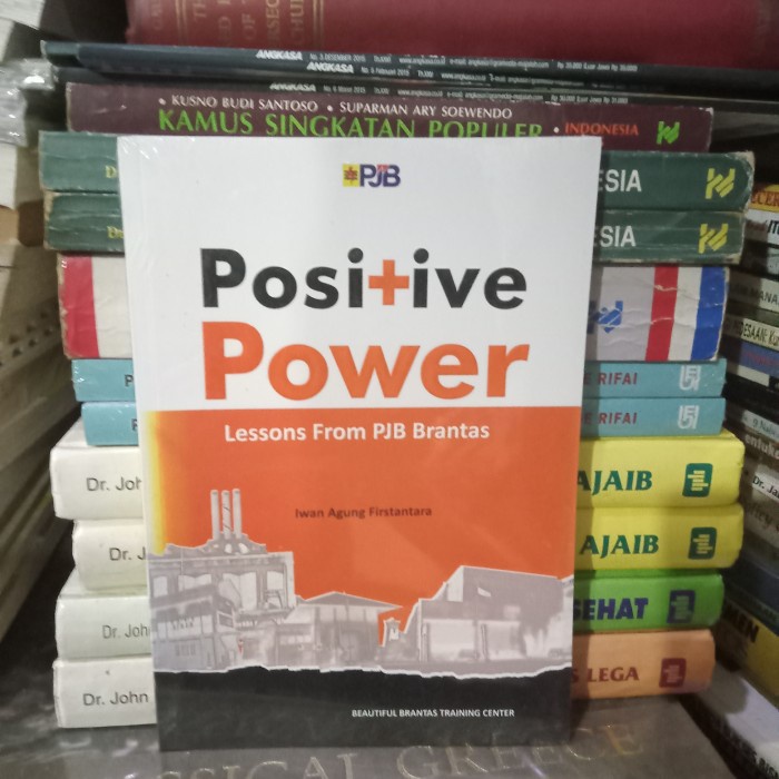 Jual ORI BUKU POSITIVE POWER LESSONS FROM PJB BRANTAS | Shopee Indonesia