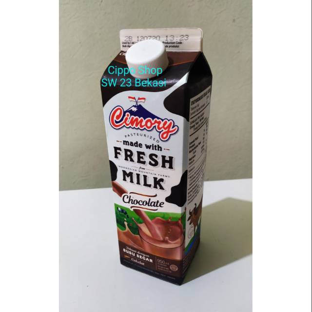 Jual Fresh Milk Chocolate CIMORY 950 ml | Shopee Indonesia