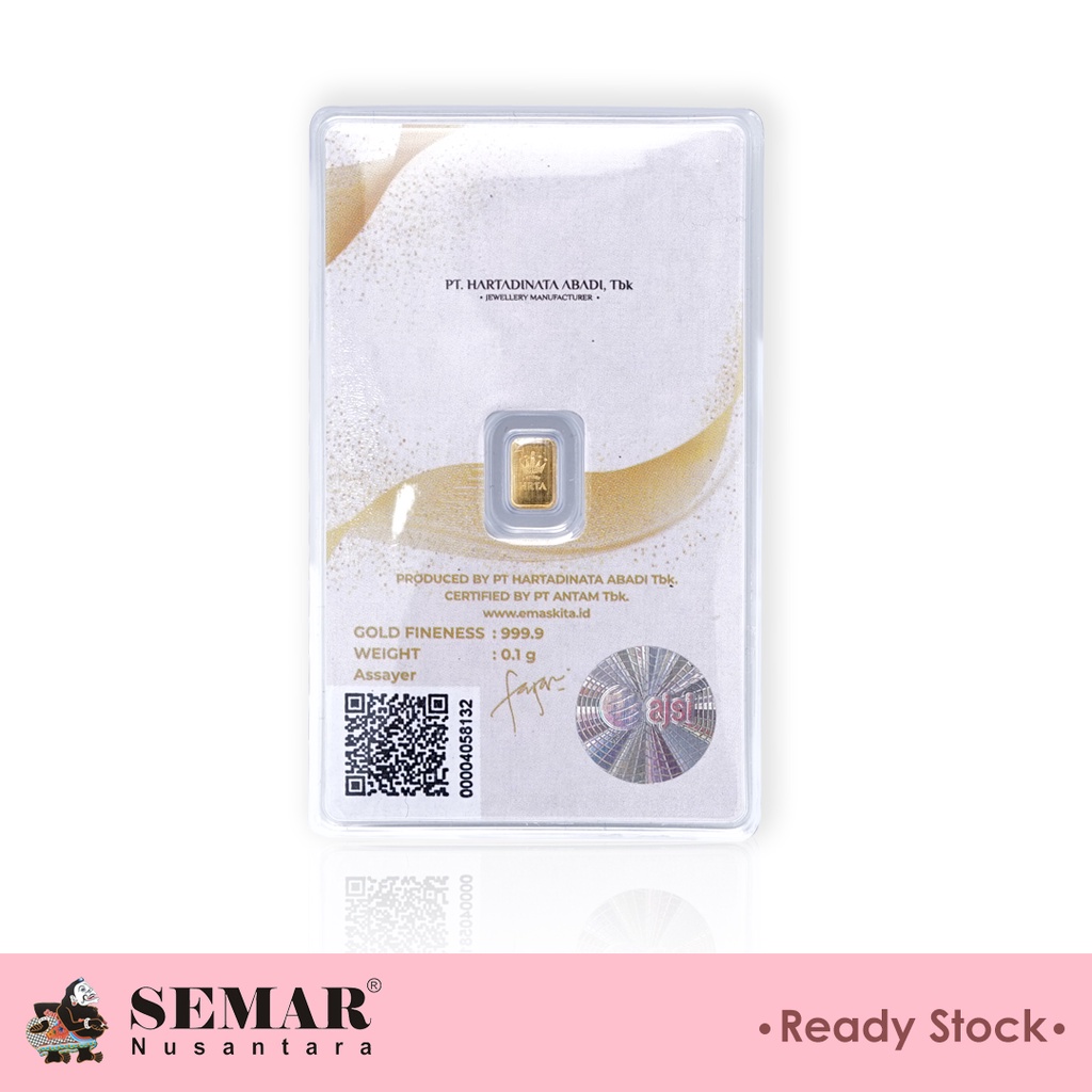 Jual Logam Mulia Antam Micro Gold Emas Batangan Semar Nusantara ...