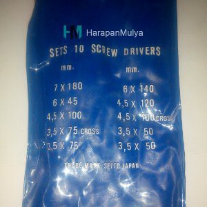 Jual Jual in 1 8 Obeng Min 2 Obeng Plus Model Bunga Set Sets 10 Screw ...