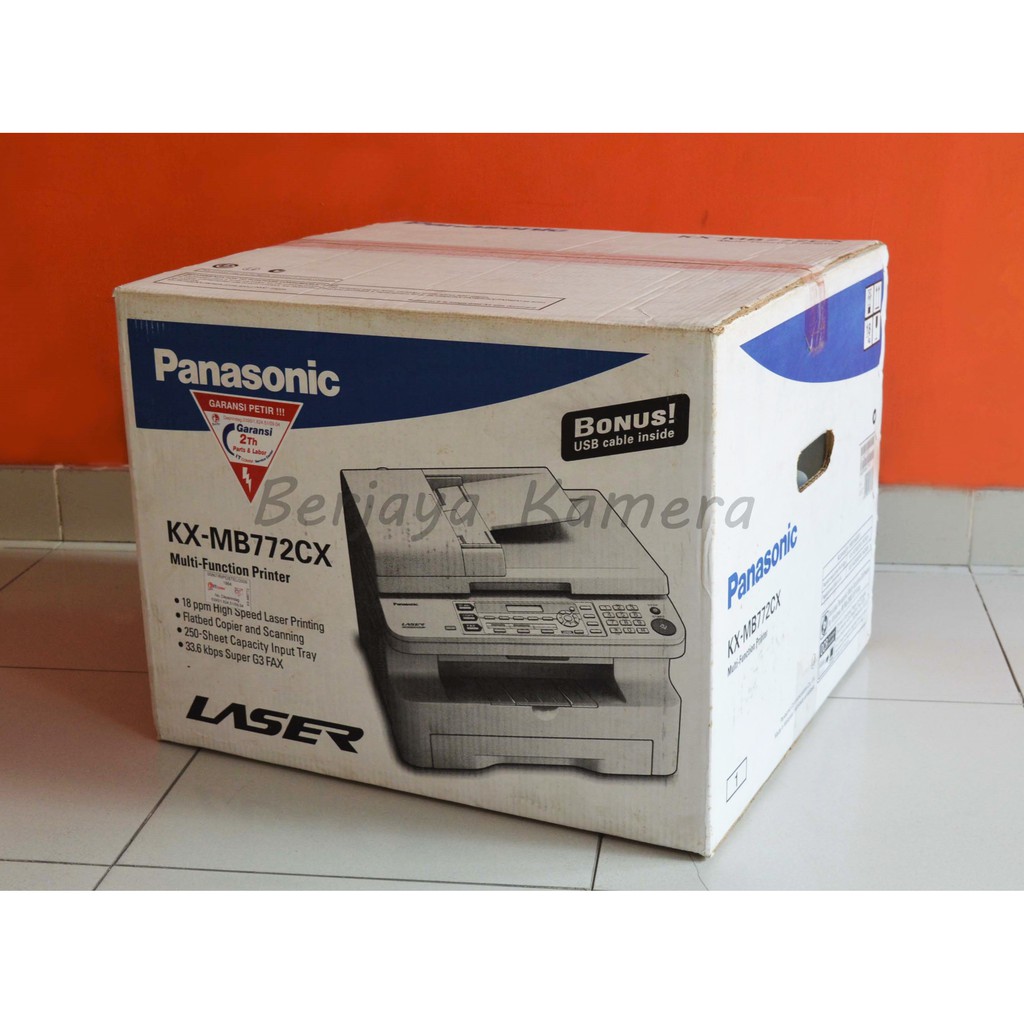 Jual Panasonic Printer KX-MB772 CX Laser Multi Function (CUCI GUDANG) | Shopee Indonesia
