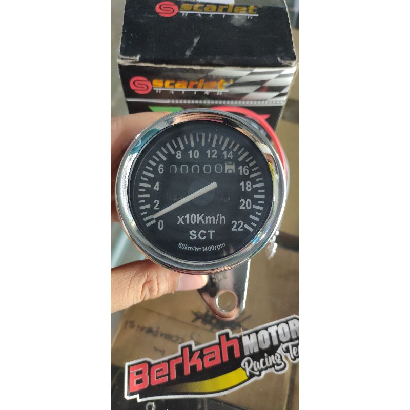 Jual SPEEDOMETER SPIDOMETER BULAT RPM JARUM UNIVERSAL | Shopee Indonesia