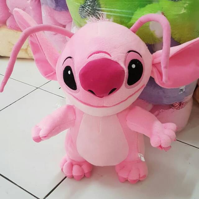 Jual Boneka lilo stich pink new model | Shopee Indonesia