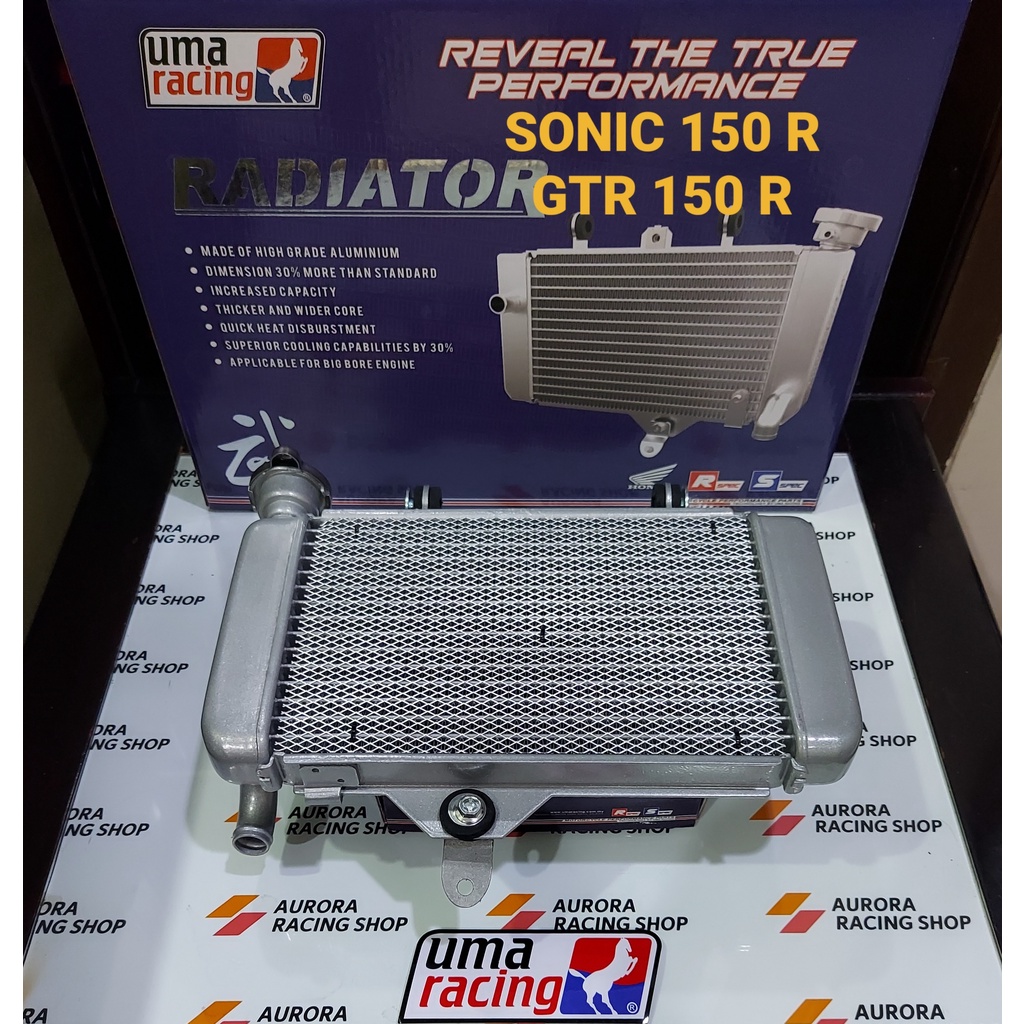 Jual RADIATOR UMA RACING HONDA SONIC 150 R / SUPRA GTR 150 R - ORIGINAL ...