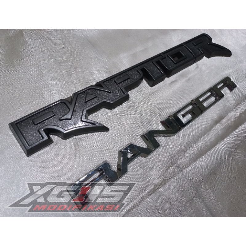 Jual logo raptor + ranger / emblem logo raptor + ranger | Shopee Indonesia