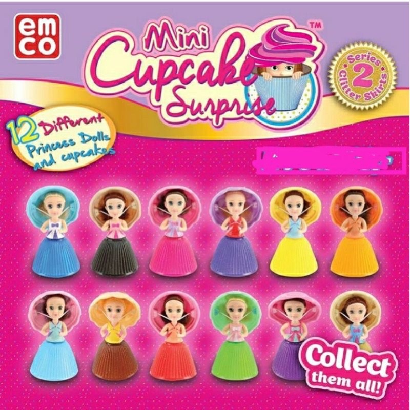 Jual Boneka Emco Mini Cupcake Surprise / Gelato Surprise Boneka lucu ...