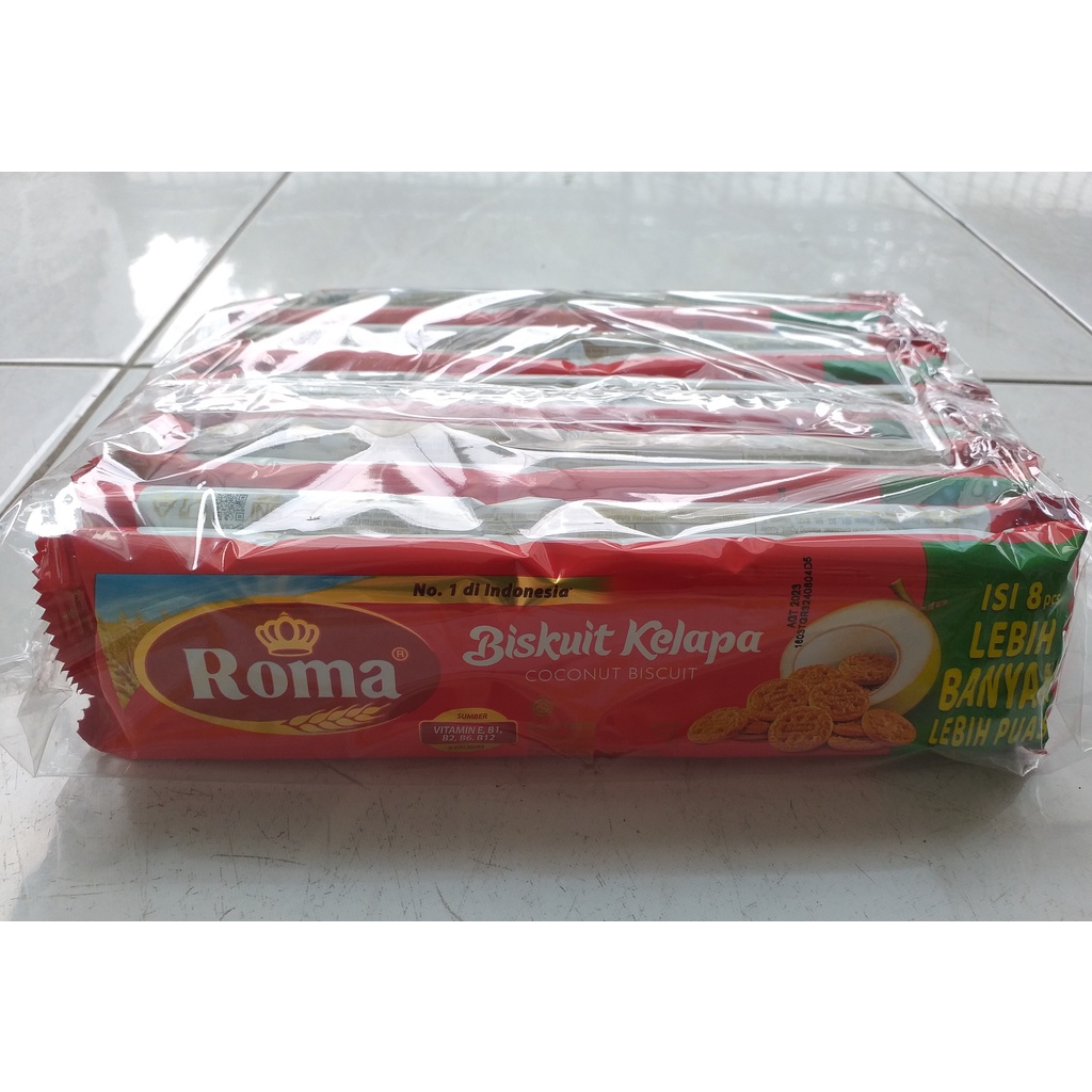 Jual ROMA KELAPA BARU ISI LEBIH BANYAK 36 gr - RENCENG | Shopee Indonesia