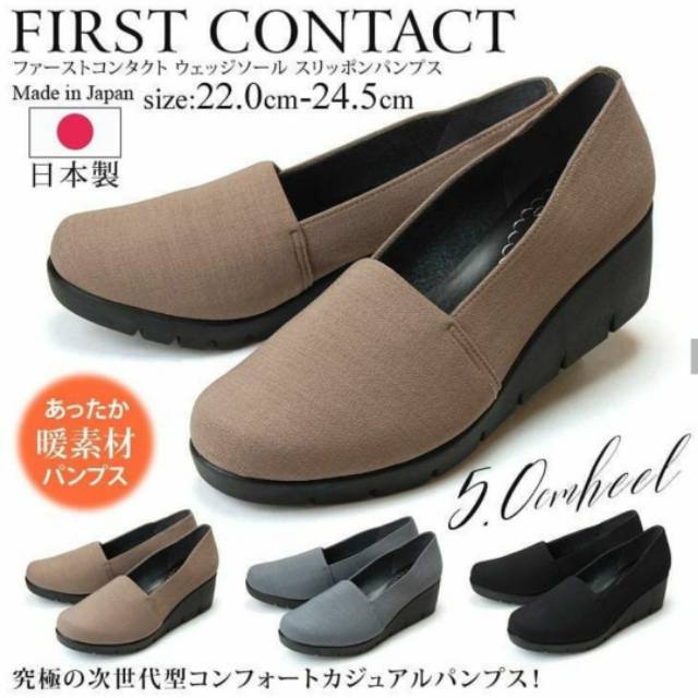 Jual Sepatu first contact made in japan | Shopee Indonesia