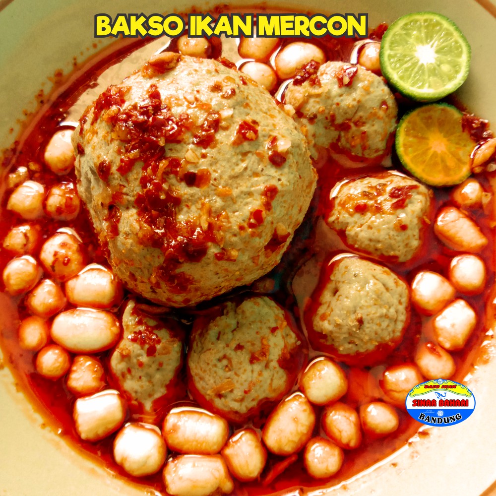 Jual BAKSO / BASO IKAN SINAR BAHARI BANDUNG Mercon Bakso Ikan Jumbo Isi ...