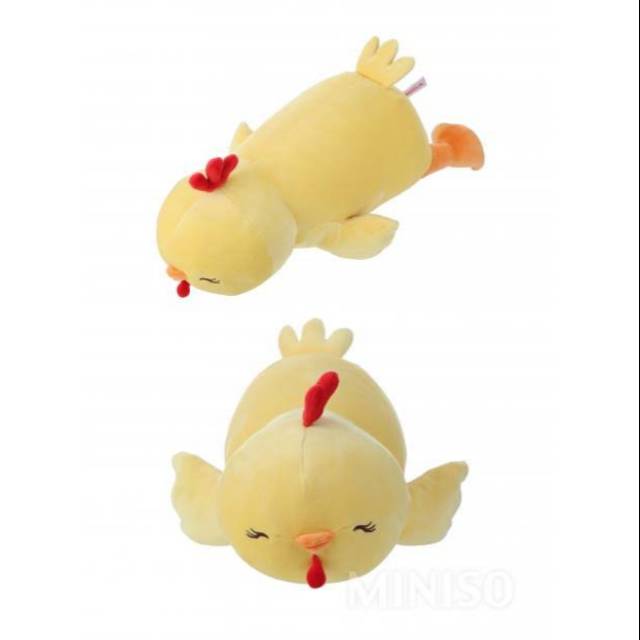 Jual Chicken Plush Pillow Toy - MINISO | Shopee Indonesia