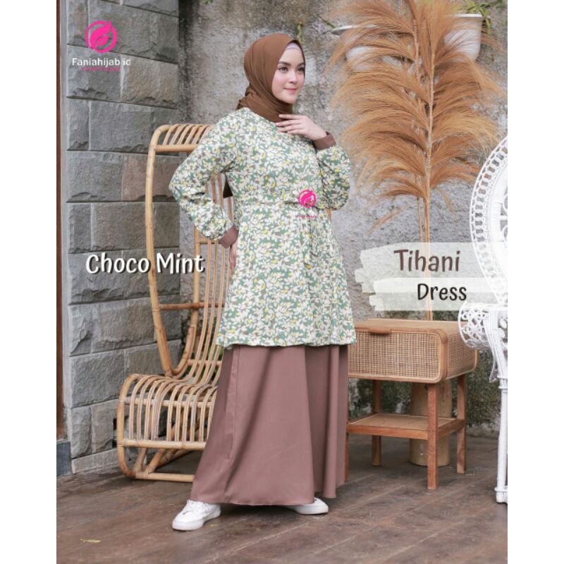 Jual Tihani Dress by FANIAHIJAB | Shopee Indonesia