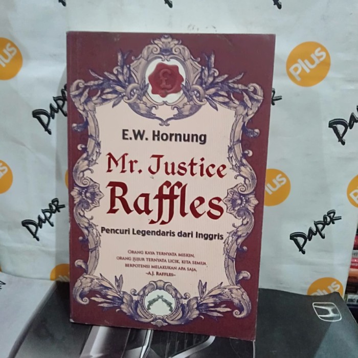Jual ORI MULUS MR JUSTICE RAFFLES E W HORNUNG | Shopee Indonesia