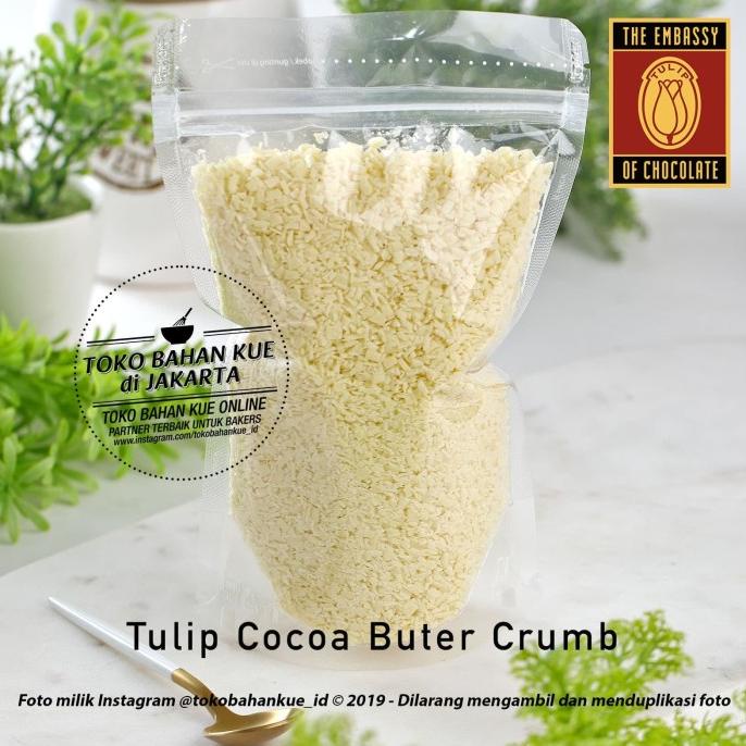 Jual Tulip COCOA BUTTER Crumb 500gr Lemak Cokelat Chocolate Asli Cacao ...
